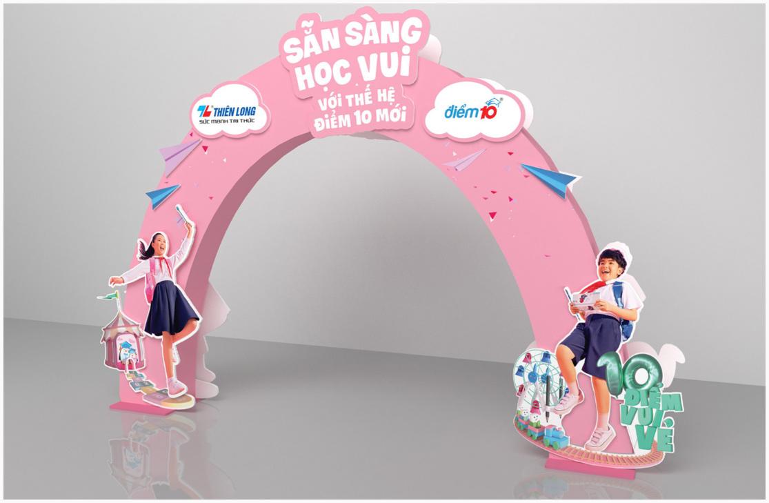 LÀM CỔNG CHÀO, BACKDROP SỰ KIỆN BẰNG FOMEX